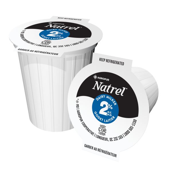 Godets laitiers 2% M.G. | Agropur Cooperative | Aliments du Québec