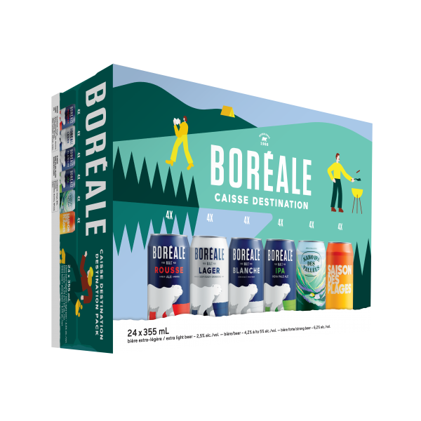 Bière Caisse Destination | Les brasseurs du Nord inc. | Aliments du Québec