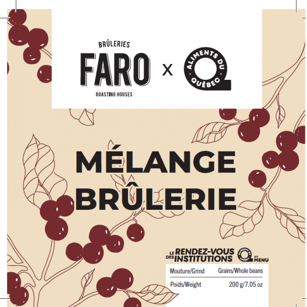 33613-MELANGE BRULERIE | Brûleries FARO depuis 1982 | Aliments du Québec