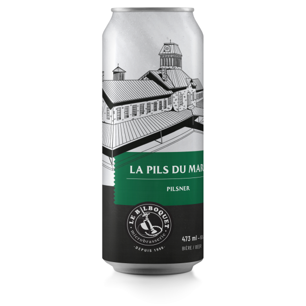 Bière La Pils du marché - Pilsner | Groupe BEV | Aliments du Québec