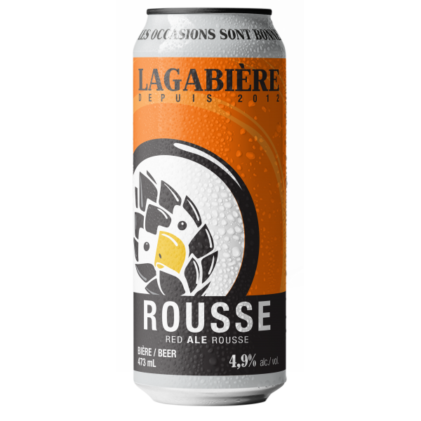 Laga Rousse | Lagabière, microbrasserie inc. | Aliments du Québec