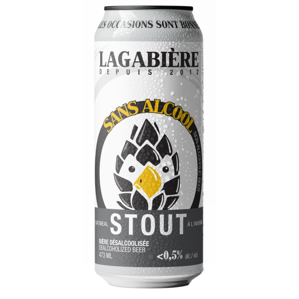 STOUT SANS ALCOOL | Lagabière, microbrasserie inc. | Aliments du Québec