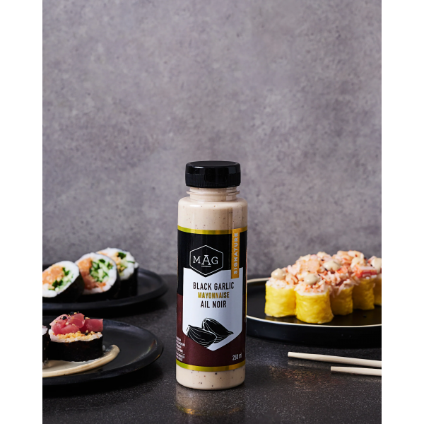 Mayonnaise ail noir | Groupe MAG inc. | Aliments du Québec