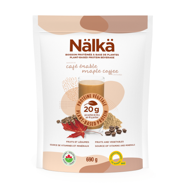 Boisson protéinée à base de plantes - Café Érable (repas de ...