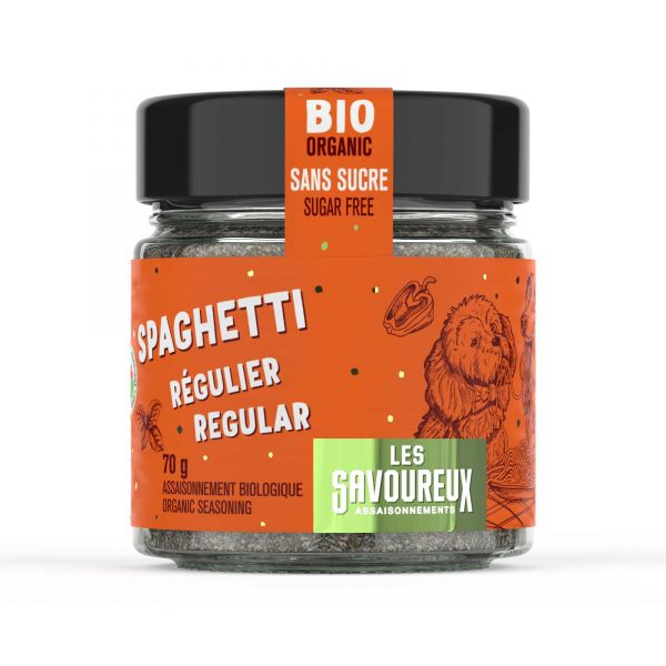 Mélange d'épices Spaghetti Régulier | Les Savoureux | Aliments du Québec