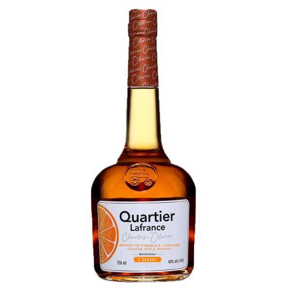 Quartier Lafrance - Brandy de pomme à l'orange | Domaine Lafrance ...