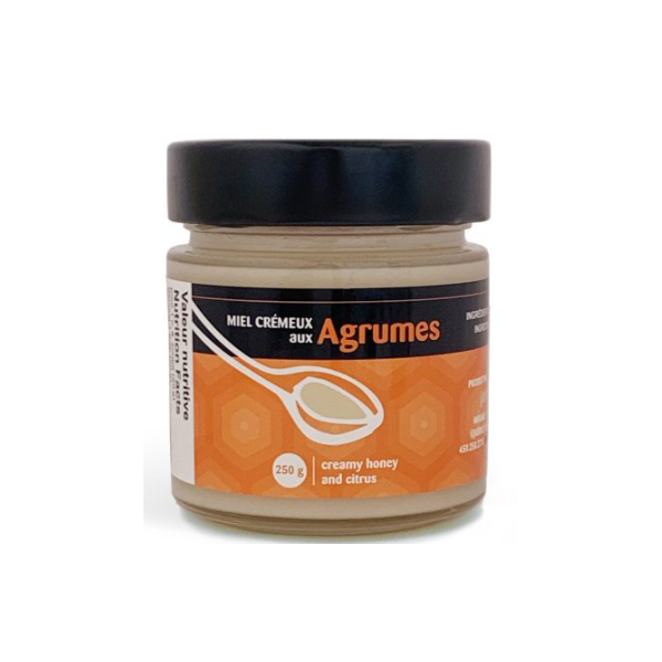 Miel crémeux aux agrumes | Intermiel Inc. | Aliments du Québec