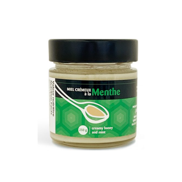 Miel crémeux à la menthe | Intermiel Inc. | Aliments du Québec