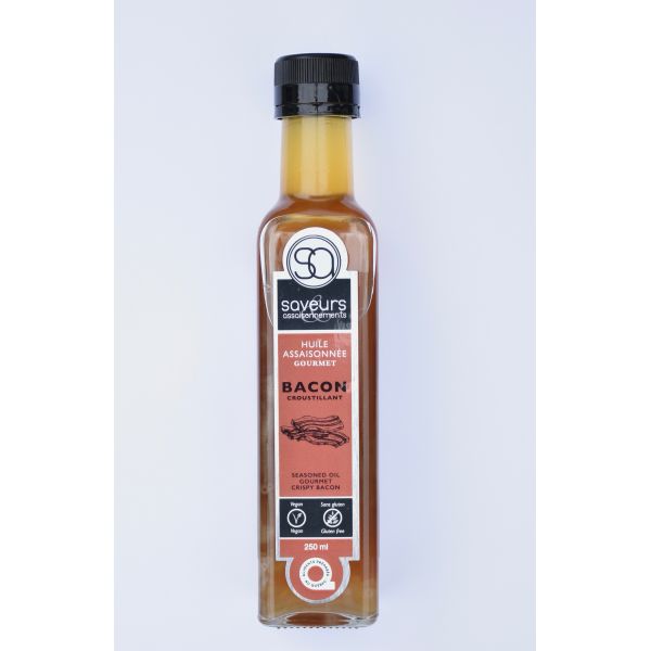 Seasoned Cooking Oil Crispy Bacon | SAVEURS & ASSAISONNEMENTS ...
