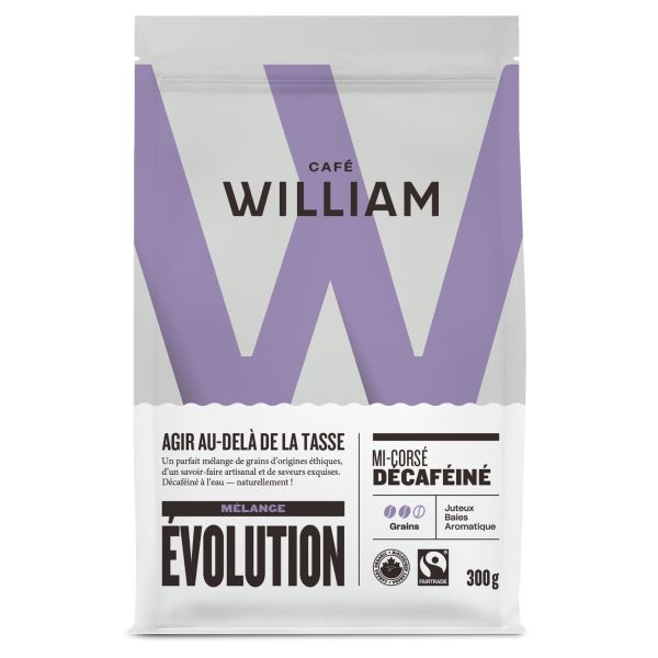 Évolution - Café Biologique Équitable | Café William Spartivento | Aliments du Québec