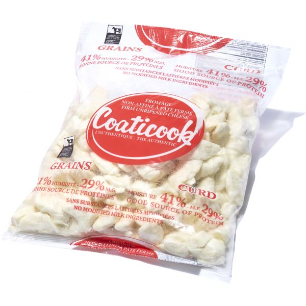 Frozen Cheddar cheese curd | Laiterie De Coaticook | Aliments du Québec