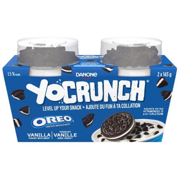 Yogourt vanille avec Oreo | Danone Inc. | Aliments du Québec