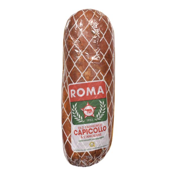 Capicolli À L'ancienne | Aliments Roma Food Products Ltd | Aliments du ...
