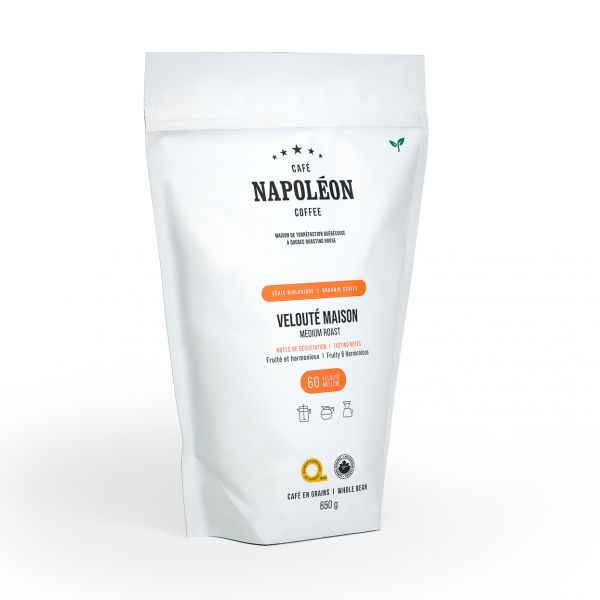 Café Velouté Maison Biologique | Café Napoléon Inc. | Aliments du Québec