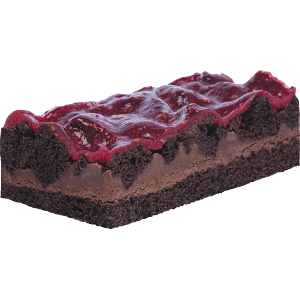 Extreme chocolate raspberry slab cake | Produits Pâtisserie Michaud ...