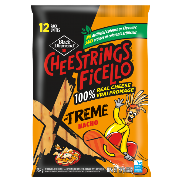 Cheestrings ficello Nacho Black Diamond | Lactalis Canada Inc ...