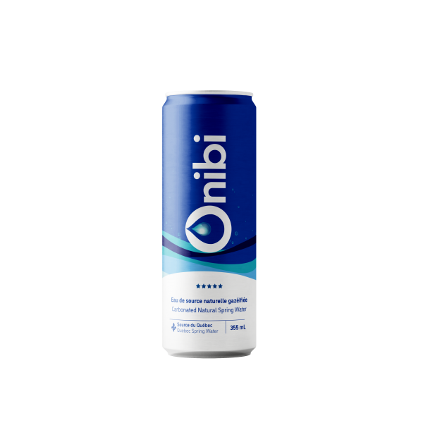 Carbonated natural spring water | Onibi | Aliments du Québec
