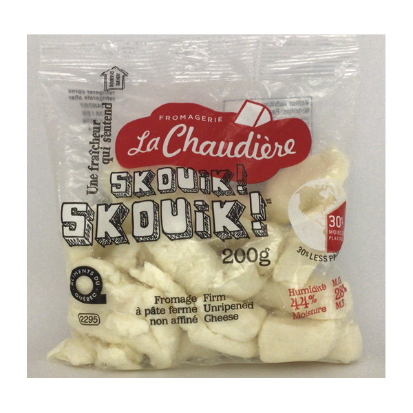 Fromage en grains a pâte ferme non affiné | Fromagerie La Chaudière Inc. | Aliments du Québec