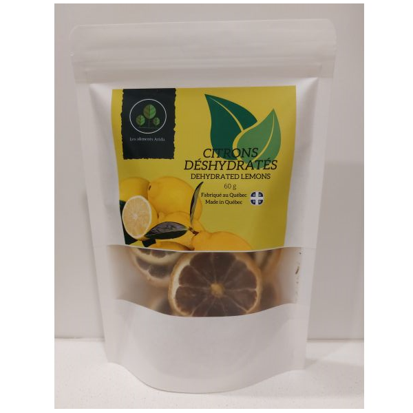 Citrons déshydratés | Les aliments Arida inc. | Aliments du Québec