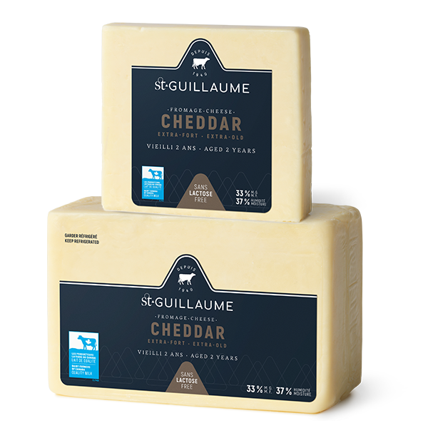 Cheddar extra-fort (2 ans) St-Guillaume | Fromagerie St-Guillaume ...
