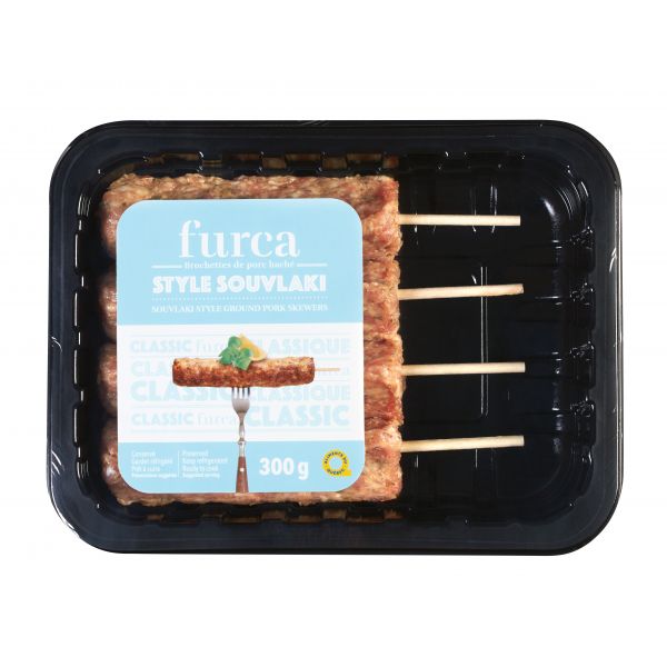 Furca: Brochettes Kefta de porc grec et citron | Alimentation Dynamic ...