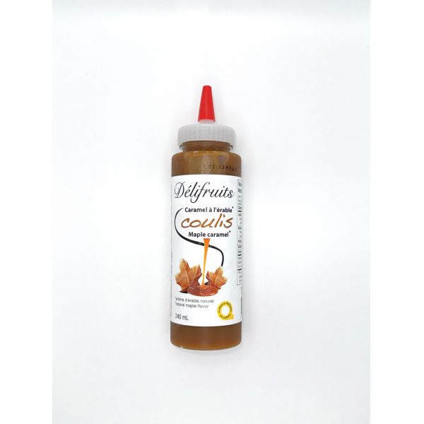 Coulis caramel à l'érable* | 9179-3323 Quebec Inc (Delifruits ...