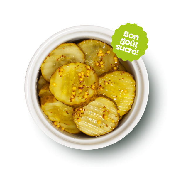 Cornichons sucrés & épicés | Aliments Putters Inc. | Aliments du Québec