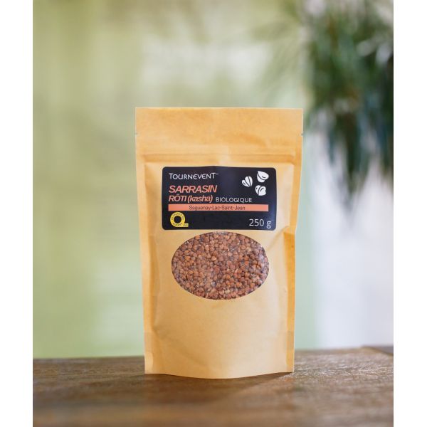 Sarrasin rôti (Kasha) biologique | Tournevent, TransAlim | Aliments du Québec