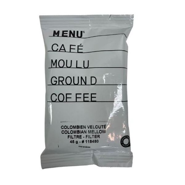 118480 CAFE MOULU COLOMBIEN VELOUTE | MENU marque exclusive de Colabor ...