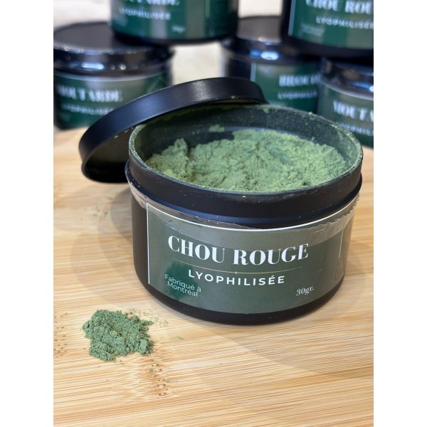 POUDRE DE CHOU ROUGE | La Cabane CitiPouss | Aliments du Québec
