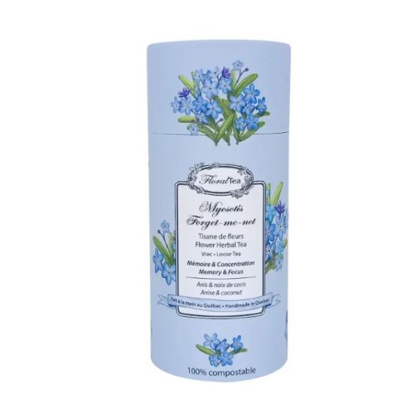 Forget-me-not herbal tea | Les thés FloralTea | Aliments du Québec