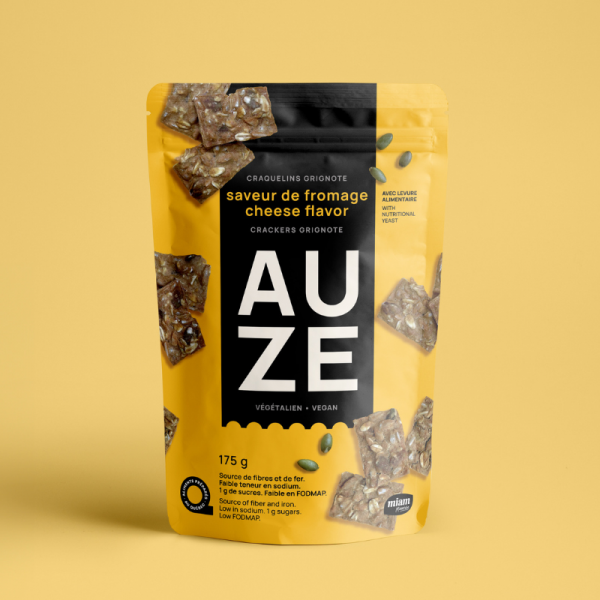 Craquelins Grignote à saveur de fromage | La Fabrique Gourmande inc ...