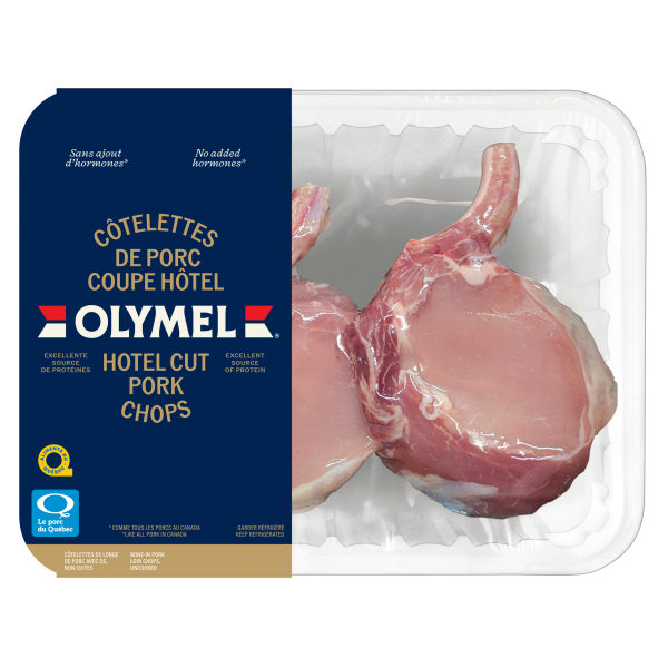 Côtelettes de porc coupe Hôtel - Côtelettes de longe de porc avec os ...