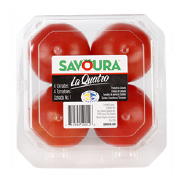 Tomates - La Quatro 4 Tomates | Les Serres Sagami inc. | Aliments du Québec