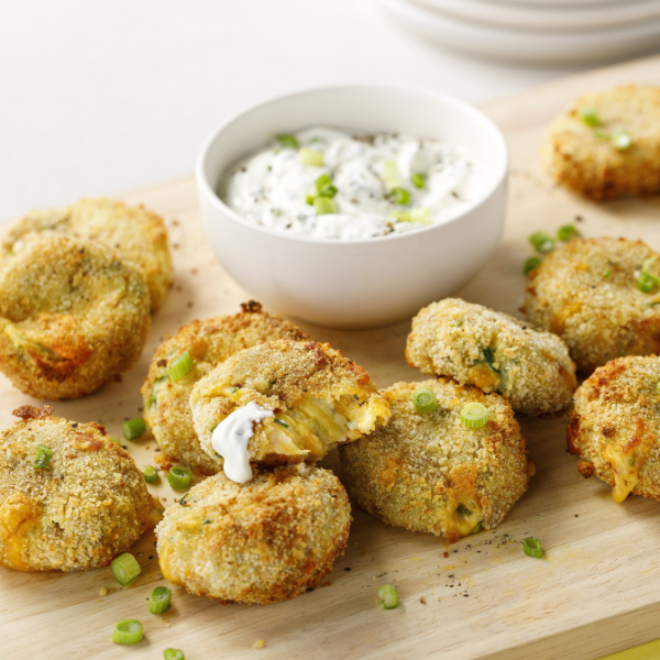 Bouchées de patates pilées à l’air fryer | Recette 100 % Québec ...
