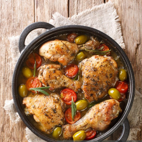 Hauts de cuisse de poulet aux olives | Recette 100 % Québec | Blogue ...