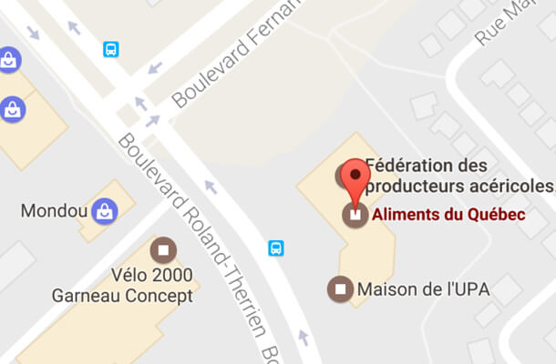 Contact Us | Aliments du Québec